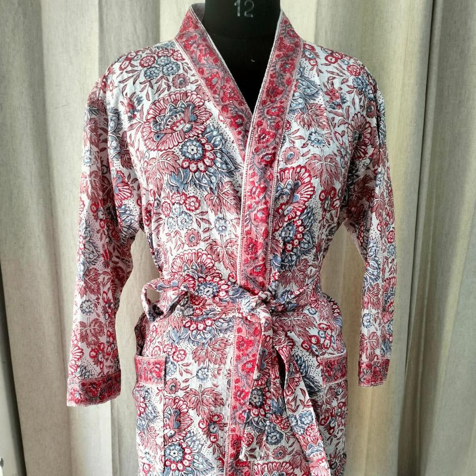 Ultimate Red Bathrobe – The Home Linen Studio